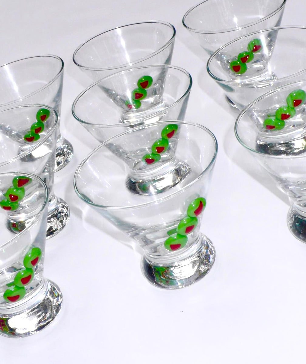 Shorty Olive Martini Glass – LIBBY & MY